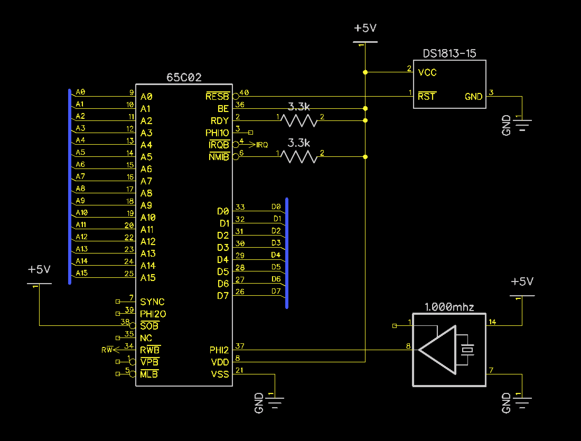 Circuit Diagram Of Cpu